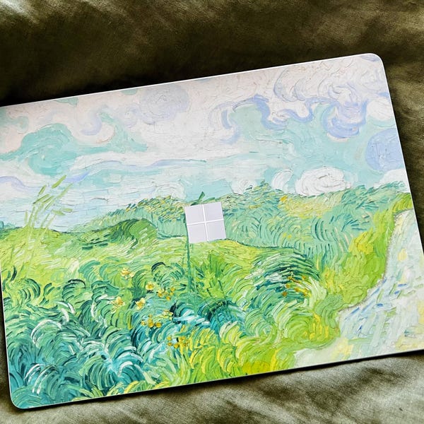 Impressionist Art Surface Laptop Studio Skin | Vibrant Countryside ...