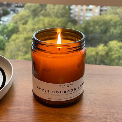Fresh Laundry Beeswax Candle, Linen Scented Candle Gift for Her, Floral ...