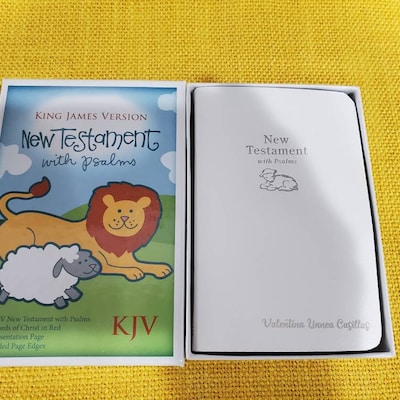 Engraved Bible Personalized Baby Name Engraved Newborn Bible Engraved ...