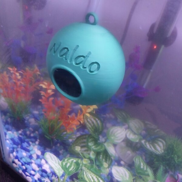 Mushroom Cave Aquarium Ornament, Customizable Fish & Shrimp Tank Decor ...