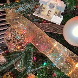 French Damask Wire Edged Wired Edge Ribbon 1.5 Wide 15 | Etsy