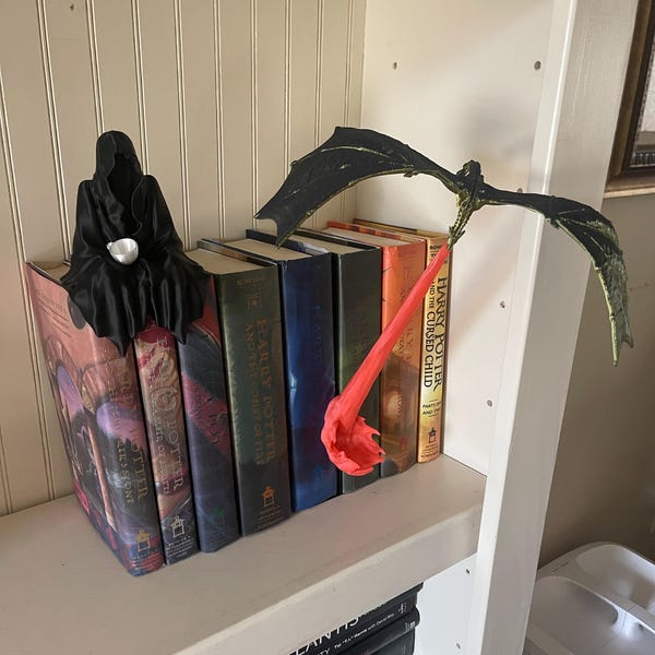 Fire Breathing Dragon Wyvern Book Nook or Wall Mount - 3D Print ...