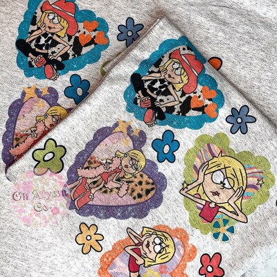 Lizzie Cartoon PNG File - Etsy