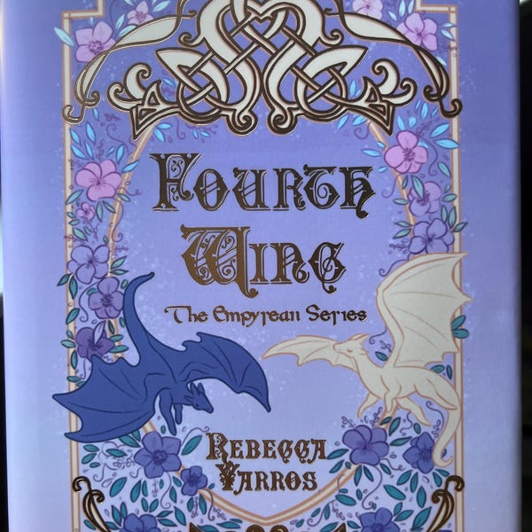 Fourth Wing Rose Gold Dust Jacket - Etsy