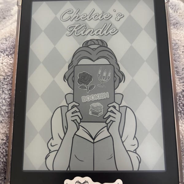 Literally Just a Girl Avoiding Reality, Coquette Bow Kindle Lock Screen ...