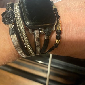 Leather Band Apple Watch Bands Women 38/40/41/42/44/45/49mm Ultra ...