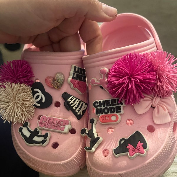 Cheer Leaders Croc Charm, Cheer Crocs Charms - Etsy