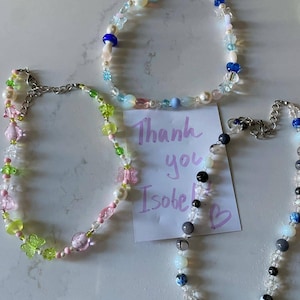 Y2k Beaded Keychain 90s 2000s Aesthetic Lanyard Key Charm Accessory ...