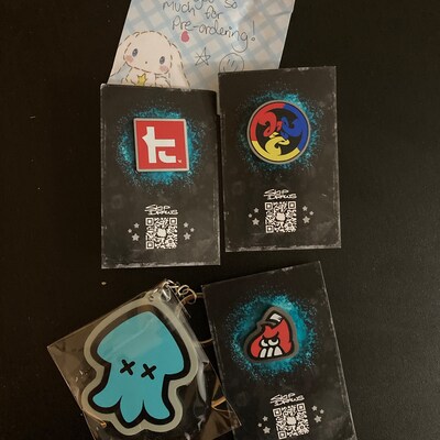 SPLATOON 3 Brands Graffiti 2.5cm Metal Pins Unofficial - Etsy