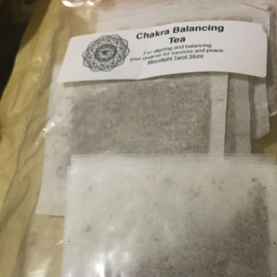 Chakra Tea 20 Herbal Teabags Crown Third Eye Throat Heart - Etsy