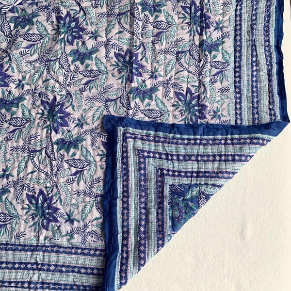 Velvet Patchwork Quilt/ Multi Color Quilt/ Luxury Quilt/boho Quilt ...