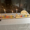 Child's Wooden 11 Block Menorah for Longer Names, Children's Alphabet ...