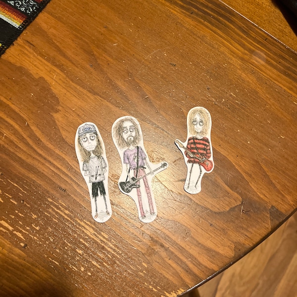 Queen Sticker Pack - Freddie Mercury, Brian May, Roger Taylor, John ...