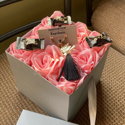 Emerald Green Eternal Rose Bouquet, Handmade Fake Flowers Bouquet, Ever ...