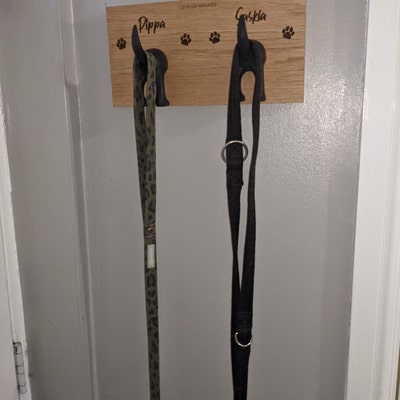 Personalized Pet Lead Wall Hanger - Etsy