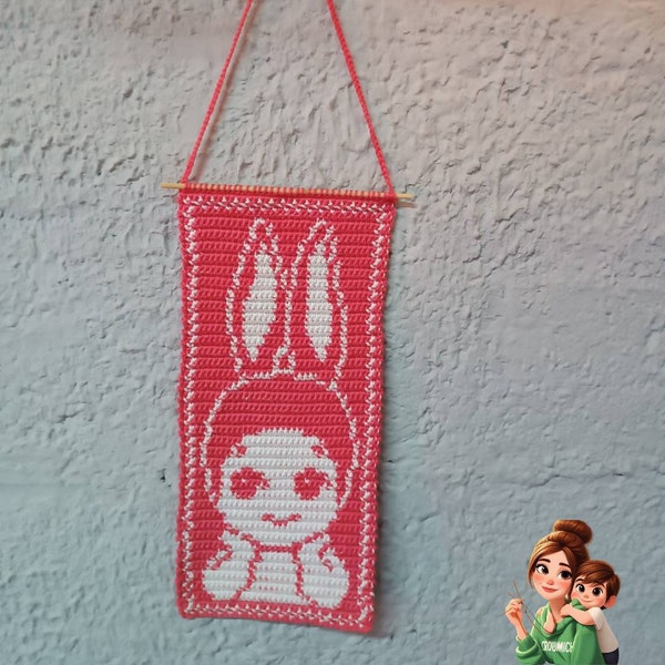 Rabbit Sonny Angel Inspired Crochet Tapestry Pattern - Etsy