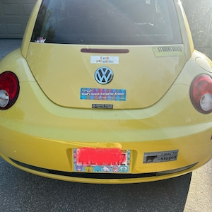 Probably Late for Something Vintage Simplistic Gen Z Meme License Plate ...