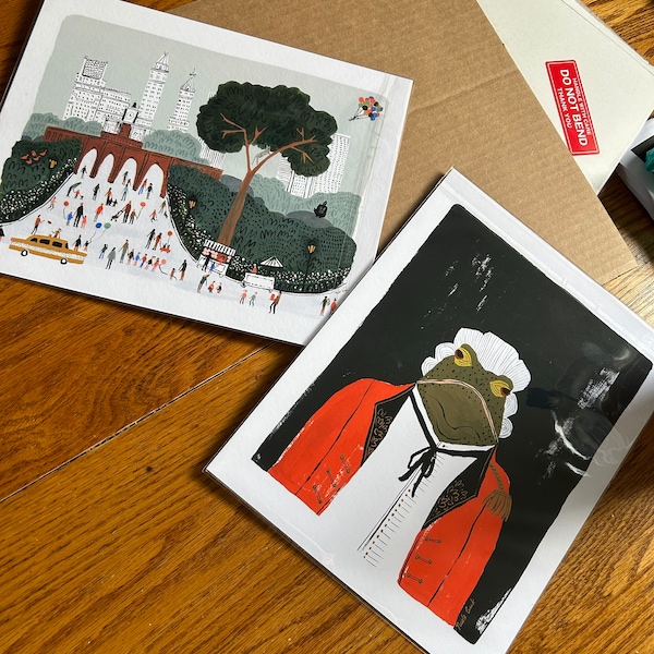 Fancy Toad Portrait Art Print | Woodland Animal | Baby Home Decor ...