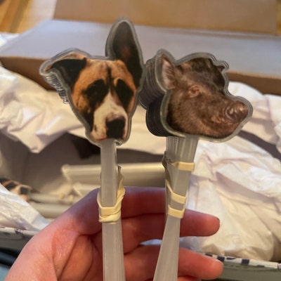 Print YOUR Dog Pet Stir Sticks, 2-sided Signature Drink, I Do Too & Dog ...