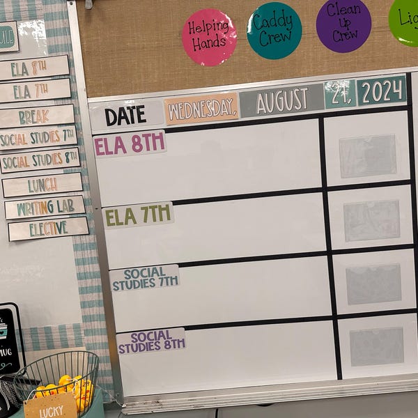 Magnets for Classroom Visual Aid Cards You Will Need School Supplies ...