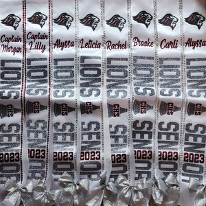 Senior Sashes All Sports/organizations and Life Events - Etsy