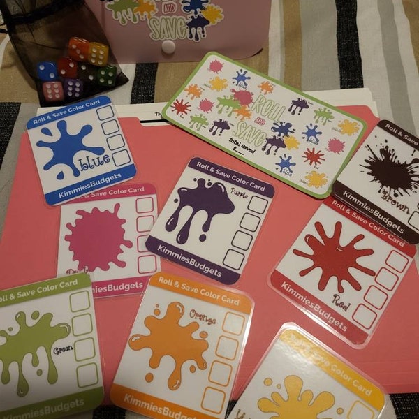 Savings Challenge Domino Draw Free Mini Domino Set Included Physical ...