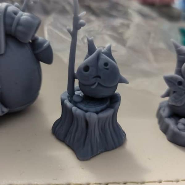 Tree Spirit 3A, 3D Printed, Dungeons and Dragons Miniature, Statue ...