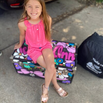 Handpainted Custom Camp Trunk - Etsy