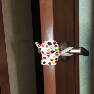 Nursery Door Muffler Lime Green Chevron | Etsy