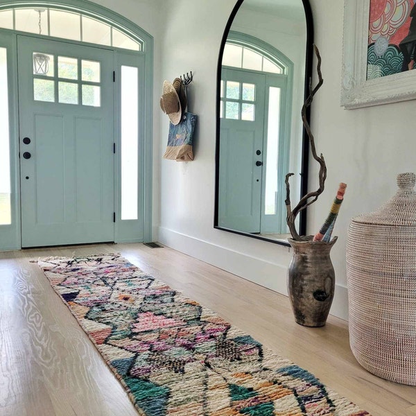 Berber Moroccan Rugs, Abstract Colorful Rug, Beni Ourain, Colorful Rugs ...
