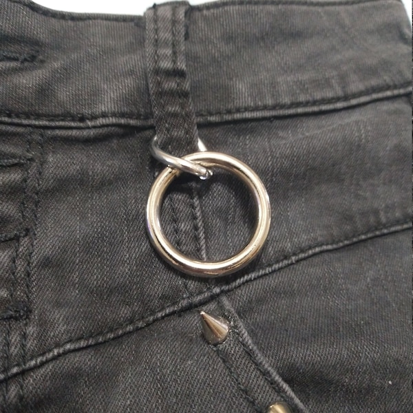 Steel Metal O-rings Welded Metal Loops – Round Formed Rings – Silver ...