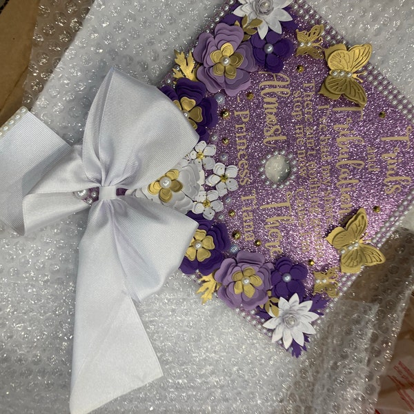 Custom Graduation Cap Topper Personalized Grad Cap - Senior Class of ...