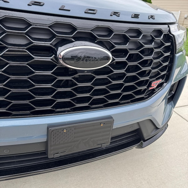 Set of 3 Gel Coated Ford Logo Gel Coated Emblem Overlays Fiesta / Focus ...
