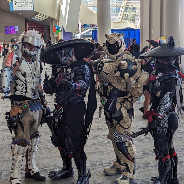 Monster Hunter World: Odogaron Shin Armor Cosplay Pattern Blueprint - Etsy
