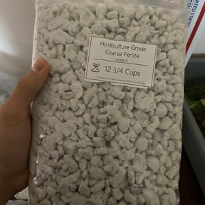 Horticulture Grade Extra Coarse Perlite Grade 4 for Use With Aroids - Etsy