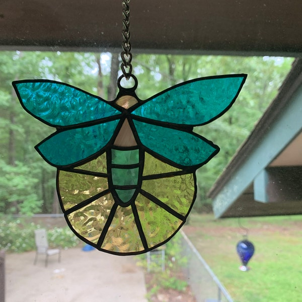 Pattern- Firefly Stained Glass Pattern - Etsy