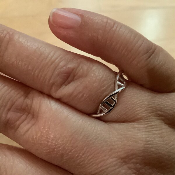 Gold Dna Ring-dna Ring-science Ring-chemistry Ring-molecule Ring ...