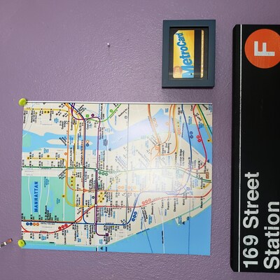 161 Street Yankee Stadium Station New York City Subway Sign Wood Sign ...