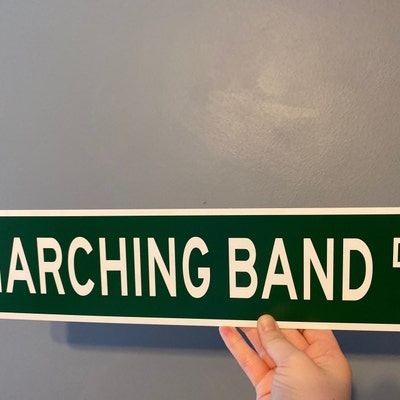 Marching Band, Marching Band Sign, Marching Band Fan, Marching Band ...