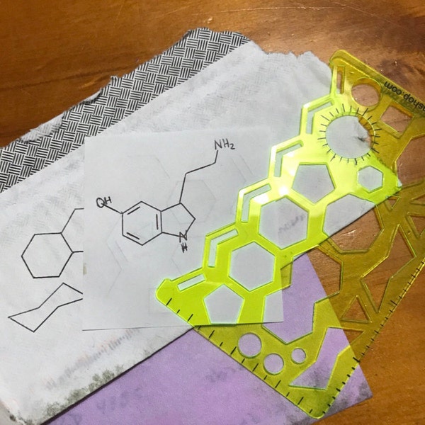 Science Stencil | Chemistry Stencil | Organic Chemistry Stencil ...