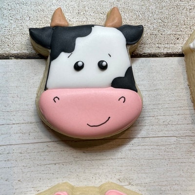 Cow Bull Head Farm Animal Cookie Cutter - Etsy