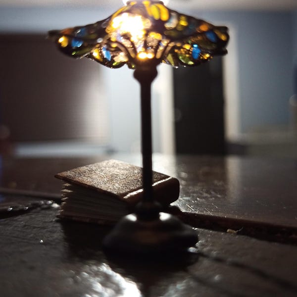 Miniature Double Globe Lamp, Vintage Style Double Sphere/double Lighted ...