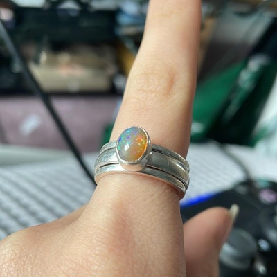 Silver Fish Thin Band Ring, Swimming Fish Band Ring, Fish Ring, Sea ...