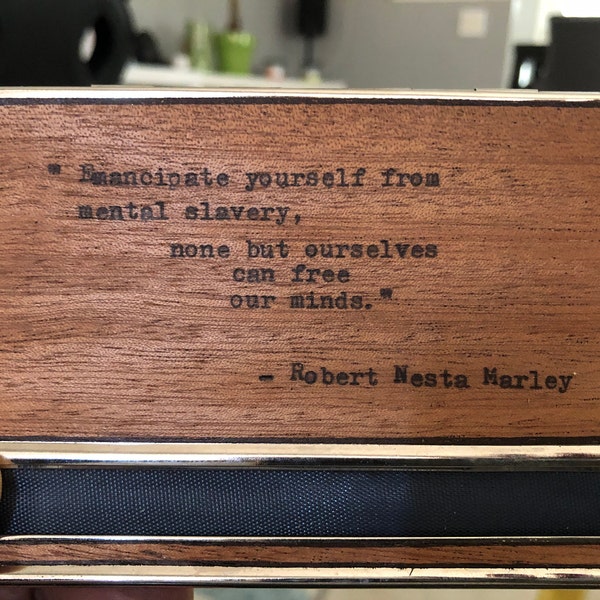 Cigarette Case & Rollerbox : 110mm Roller Box - Hunter S Thompson Quote ...