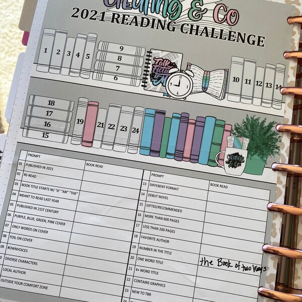 2025 Alphabet Reading Challenge Label Sticker Set - RC412 - Etsy