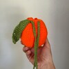 Crochet Orange Bag PATTERN, Drawstring Bag PATTERN, Crochet Drawstring ...