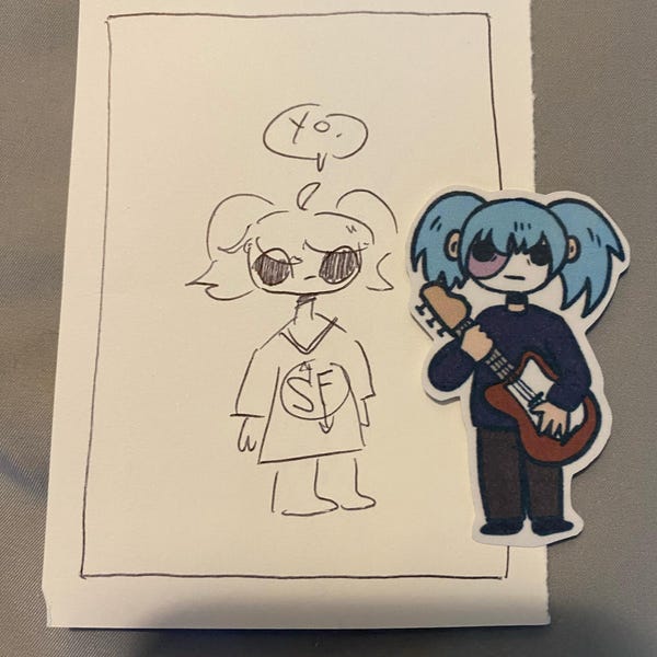 Sallyface Sticker - Etsy