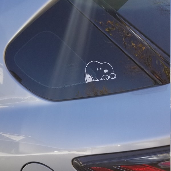 Snoopy Peeking Decal, Snoopy Waving Hi Decal, Snoopy Laying, Snoopy ...
