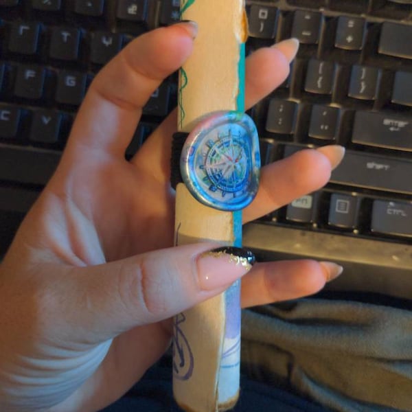 Hand Drawn Spell Scroll L Costume L Renfaire L Tabletop Role Playing L ...