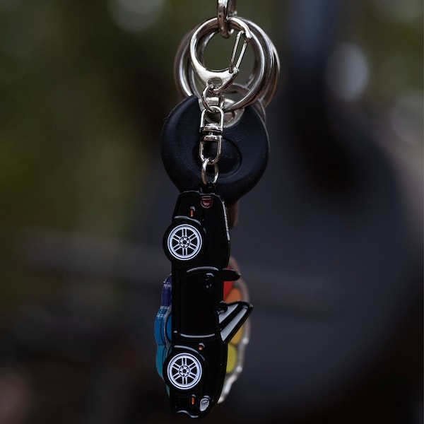 NB Miata Keychain Baked Enamel #keychains Car Great Gift! MX5, Roadster ...